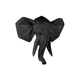 Tchibo - Wanddekoration »Origami Elephant« - schwarz