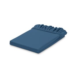 Tchibo - Jersey-Spannbettlaken - blau