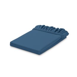 Tchibo - Jersey-Spannbettlaken - blau