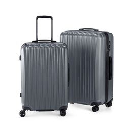Tchibo - Hartschalen Koffer-Set - grau