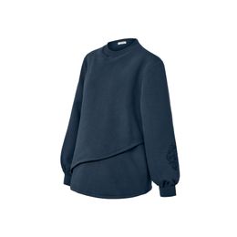 Tchibo - Still-/Umstands-Sweatshirt - Damen - Gr. S - dunkelblau