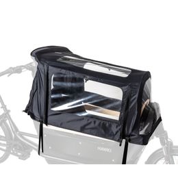 Hawk Regenverdeck f&uuml;r E-Cargo 2.2 Bafang - schwarz