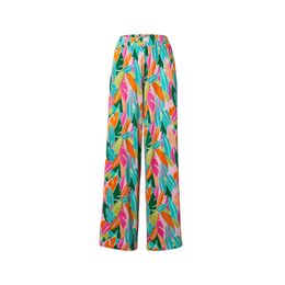 Tchibo - Bedruckte Palazzohose - Damen - Gr. XL - mehrfarbig/print