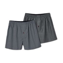Tchibo - 2 Web-Boxershorts - Herren - Gr. Xxl/8 - schwarz/print