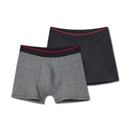 Tchibo - 2 Slipboxer - Herren - Gr. M/5 - schwarz/gestreift