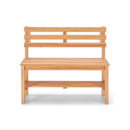 Tchibo - Kleine Bank mit Regalboden - 85x34x75,5cm - akazie - Akazienholz