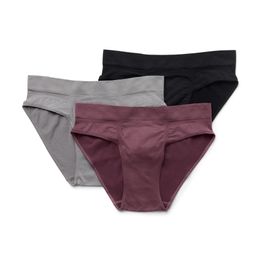 Tchibo - 3 Seamless-Slips - Herren - Gr. M/5 - schwarz