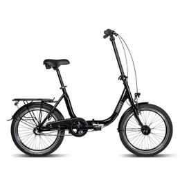 Hawk Bikes Alu Faltrad Folder 3.0 - schwarz
