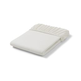 Tchibo - Topper-Spannbettlaken - offwhite