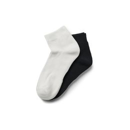 Tchibo - 2 Paar Sportsocken Coolmax - Unisex - Gr. 35-38 - schwarz
