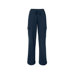 Tchibo - Sweathose mit Cargo-Taschen - Damen - Gr. S - dunkelblau