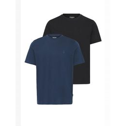 Blend Rundhalsshirt ' BHEbal 2 PACK ' Herren Gr&ouml;&szlig;e M blau