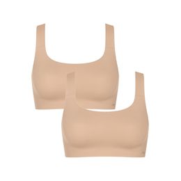 Sloggi Bustier ' ZERO Feel Core Top ' Damen Gr&ouml;&szlig;e 80 beige