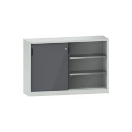 LISTA Schiebetürschrank (BxTxH) 1500x580x1000mm KEY Lock R7035/N6502 (58.763.519)