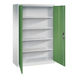 C+P Büroschrank Acurado, 1950x1200x500mm, 7035/6011 ; C + P Möbelsysteme (9480-000|S10936)