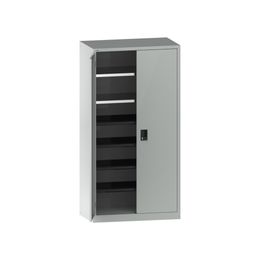 LISTA Flügeltürschrank (BxTxH) 1000x580x1950mm KEY Lock R7035 (58.662.020)