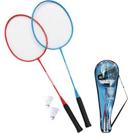 Sunflex sport Matchmaker 2 Badmintonset mit 2 modernen Schl&auml;gern und 2 Federb&auml;llen in praktischer Nylontragetasche - Spielsachen