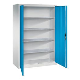 C+P Werkzeugschrank Acurado, 1950x1200x600mm, 7035/5012 ; C + P Möbelsysteme (8932-00|S11073)