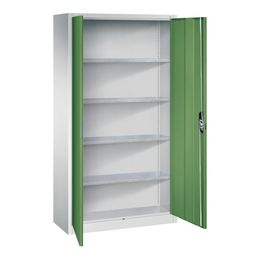 C+P Magazinschrank Serie 13, 1980x1000x420mm, 7035/6011 ; C + P M&ouml;belsysteme (133144-20|S10299)