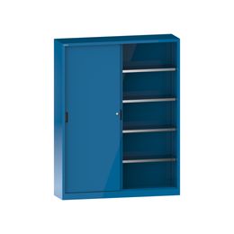 LISTA Schiebetürschrank (BxTxH) 1500x580x1950mm KEY Lock R5012 (58.782.010)