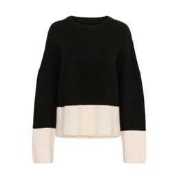 Culture Pullover Damen Gr&ouml;&szlig;e M/L beige / schwarz