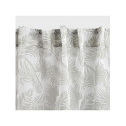 Homla Schlaufengardine "Pella" in Beige/ Grau - (L)250 x (B)140 cm - 13% | Gardinen-vorhaenge