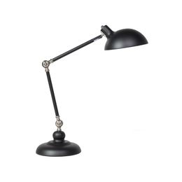 Beliani Tischleuchten MERAMEC in Schwarz/Silber - (W) 19 x (H) 80 x (L) 19 cm | Gr.: onesize