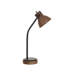 Beliani Tischleuchten KOLAR in Braun/Schwarz - (W) 18 x (H) 62 x (L) 18 cm | Gr.: onesize