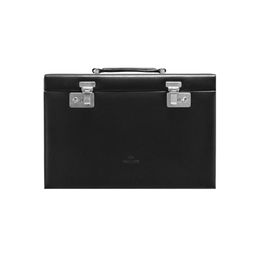 Windrose Ambiance Schmuckkasten Leder 33 cm in schwarz | Gr.: onesize