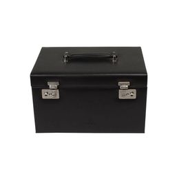 Windrose Ambiance Schmuckkasten Leder 31 cm in schwarz | Gr.: onesize