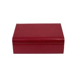 Windrose Merino Schmuckkasten 30.5 cm in rot | Gr.: onesize