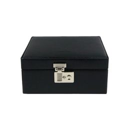 Windrose Beluga Schmuckkasten Leder 19.5 cm in schwarz | Gr.: onesize
