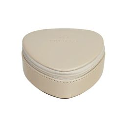 Windrose Merino Schmuckkasten Leder 9.5 cm in beige | Gr.: onesize