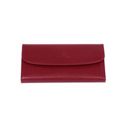 Windrose Merino Schmuckkasten Leder 20 cm in rot | Gr.: onesize