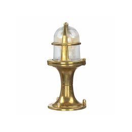 Licht-Erlebnisse Wegeleuchte (B)11.5 x (L)11.5 x (H)25 cm in Messing | Gr.: onesize