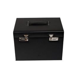 Windrose Ambiance Schmuckkasten Leder 37 cm in schwarz | Gr.: onesize