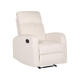 Beliani Fernsehsessel VERDAL in Weiß - (W) 76 x (H) 102 x (L) 62 cm | Gr.: onesize