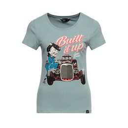 Queen Kerosin T-Shirt Built it up! in gr&uuml;n | Gr.: XS