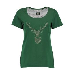 OS-Trachten T-Shirt Uginoy in trachtengr&uuml;n | Gr.: 5XL