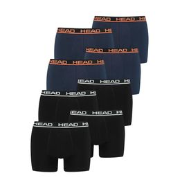 Boxershorts Head Basic Boxer 8P in Black/Blue Orange | Gr.: L