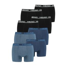 Boxershorts Head Basic Boxer 8P in Black/Blue Heaven | Gr.: XL