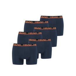Boxershorts Head Basic Boxer 6P in 010 - Blue / Orange | Gr.: XXL