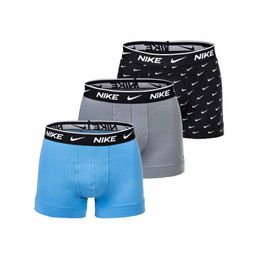 Nike Boxershort 3er Pack in Schwarz/Grau/Blau | Gr.: L