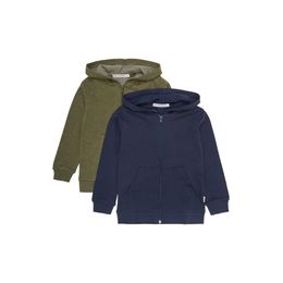 Minymo Kapuzensweatjacke MISweat in Gr&uuml;n | Gr.: 134