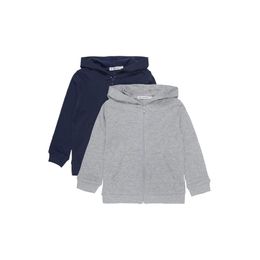 Minymo Kapuzensweatjacke MISweat in Grau | Gr.: 92