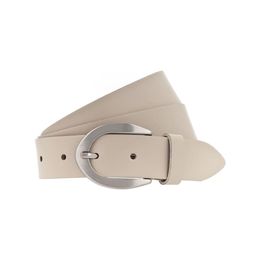 Vanzetti G&uuml;rtel Leder in creme | Gr.: 75 cm