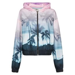 Just Rhyse Zip-Kapuzenpullover in purple | Gr.: L