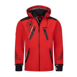Rock Creek Jacke in Rot | Gr.: 4XL