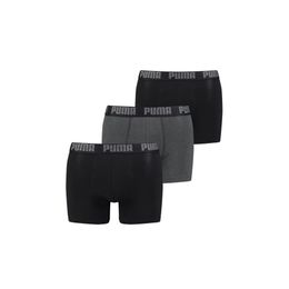 Boxershorts Puma CAT BOXER 3P in 223 - Black/Anthracite | Gr.: M