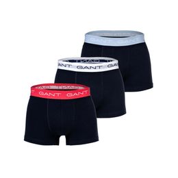 Gant Boxershort 3er Pack in Schwarz/Wei&szlig;/Rot/Blau | Gr.: XL